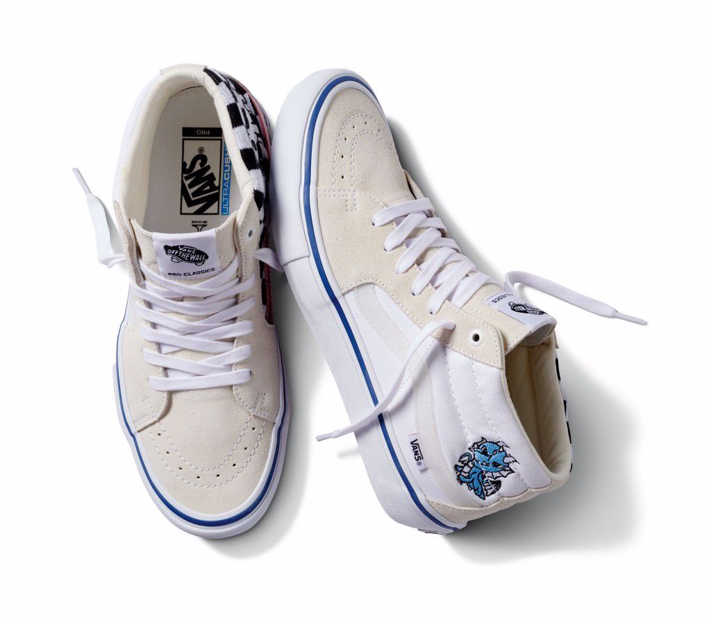 Wall Street. Sk8-Mid Pro (Alltimers) - Vans - True White