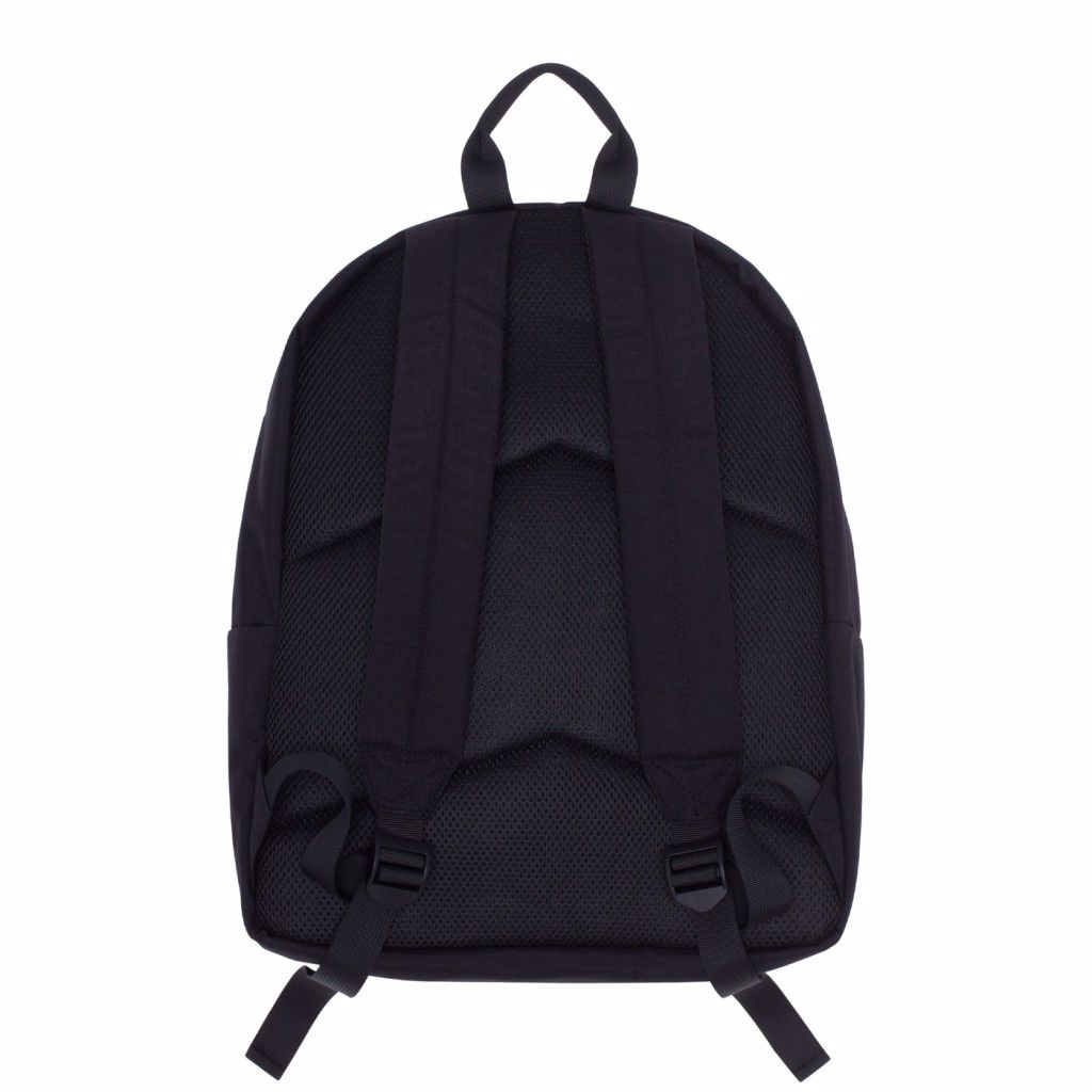 Wall Street. Velcro Stamp Backpack - Fucking Awesome - Black